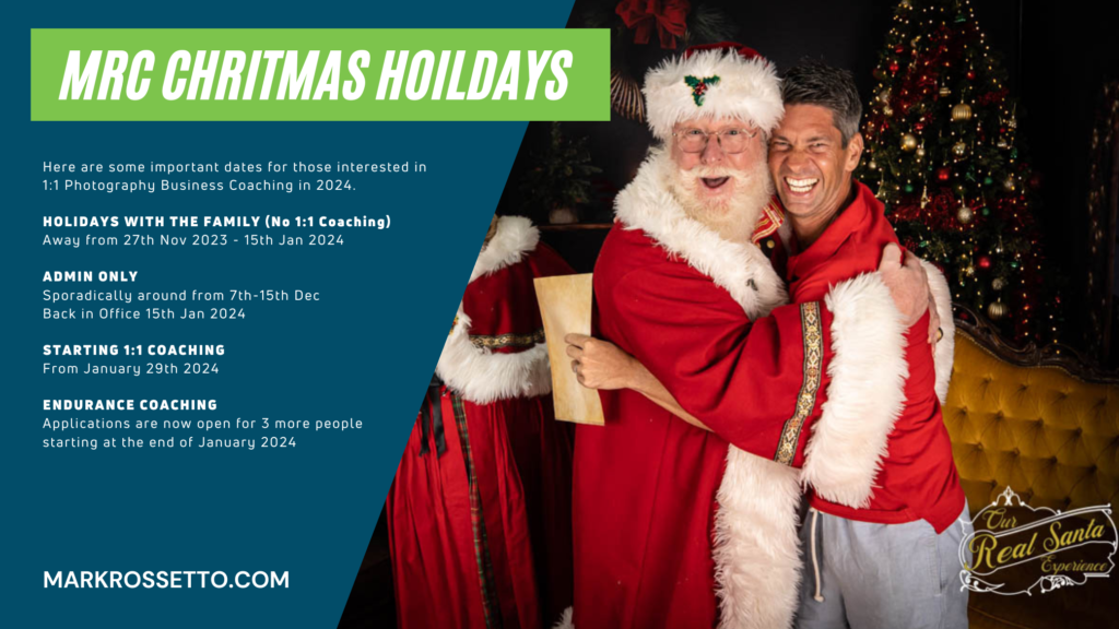 Mark Rossetto Photography Business Coach